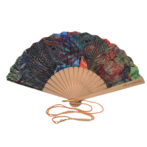Duet Hand Fan - Cute & Modern | Stay Cool Anywhere – Vive La Compagnie