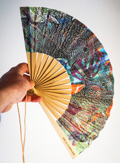 Duet Hand Fan - Cute & Modern | Stay Cool Anywhere – Vive La Compagnie